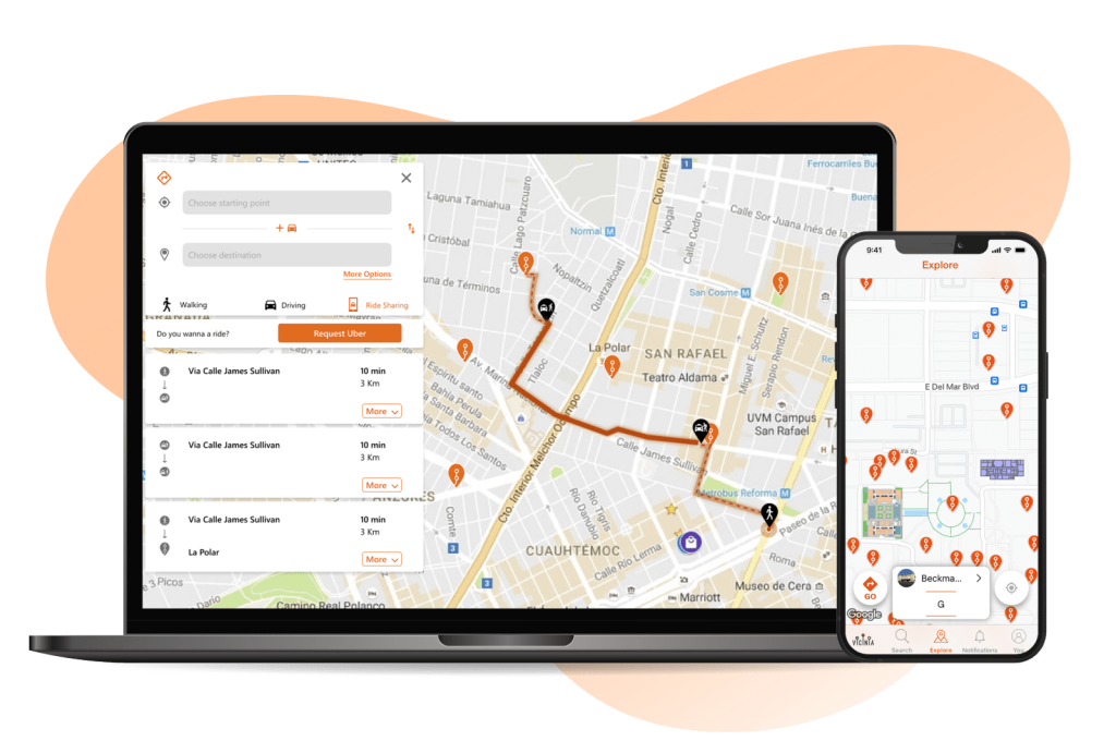 Vicinia - Campus Navigation Software